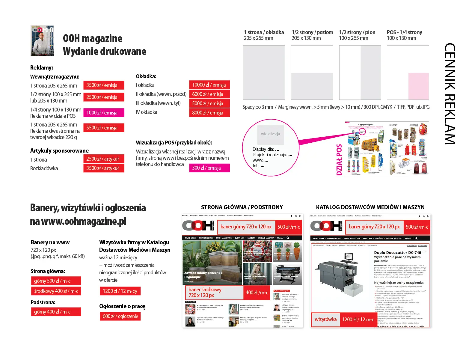 Media Plan PL - OOH magazine